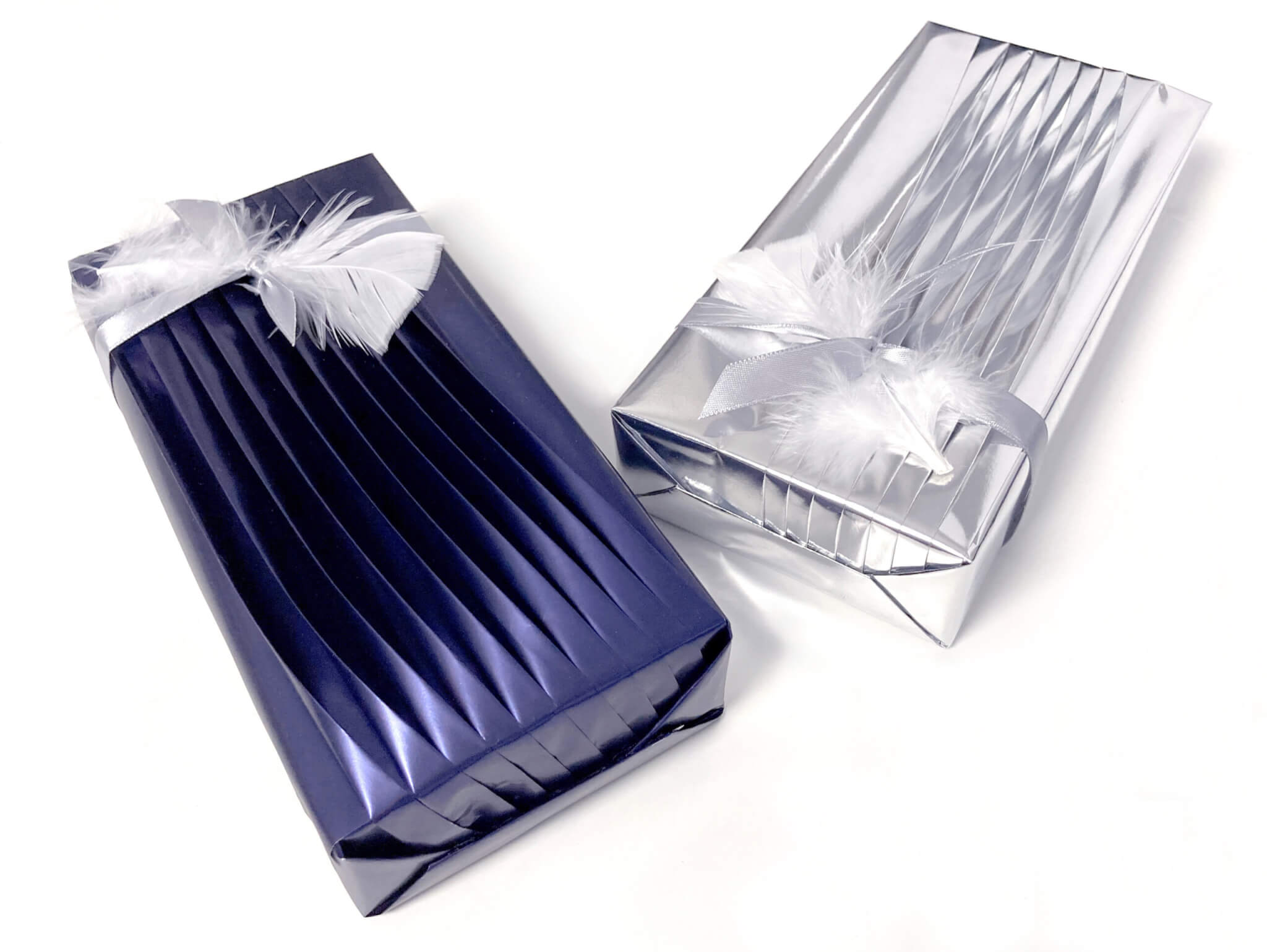 Twisted Pleats Gift Wrapping Tutorial - Gift Wrapping Love