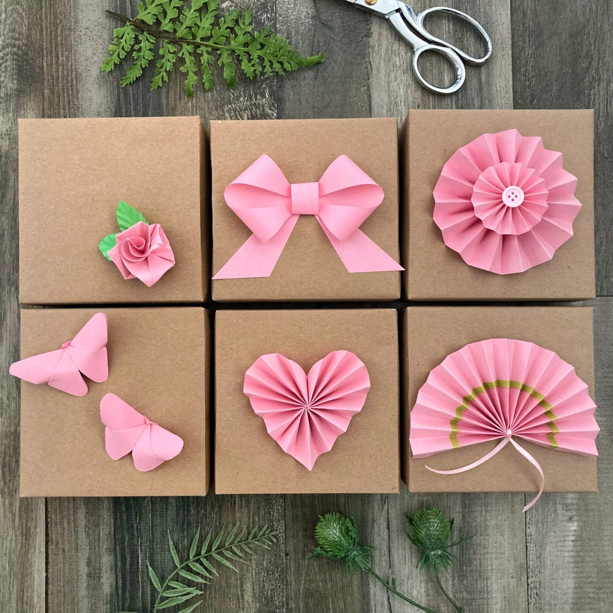 6 Easy Gift Topper Ideas - Gift Wrapping Love