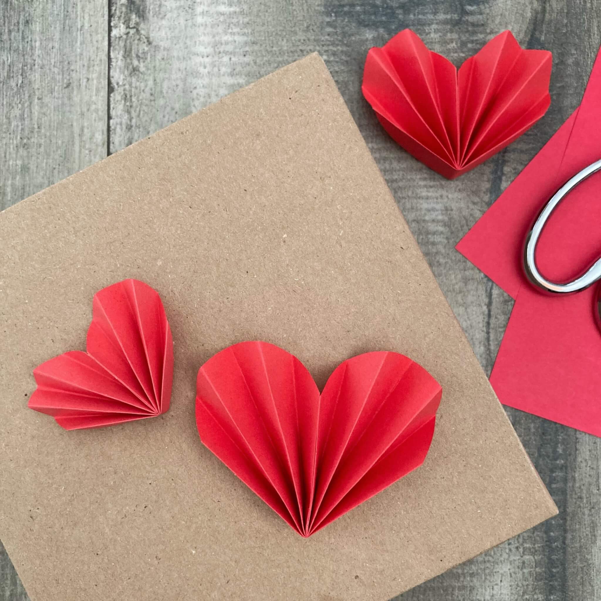 Paper Heart Gift Topper - Gift Wrapping Love